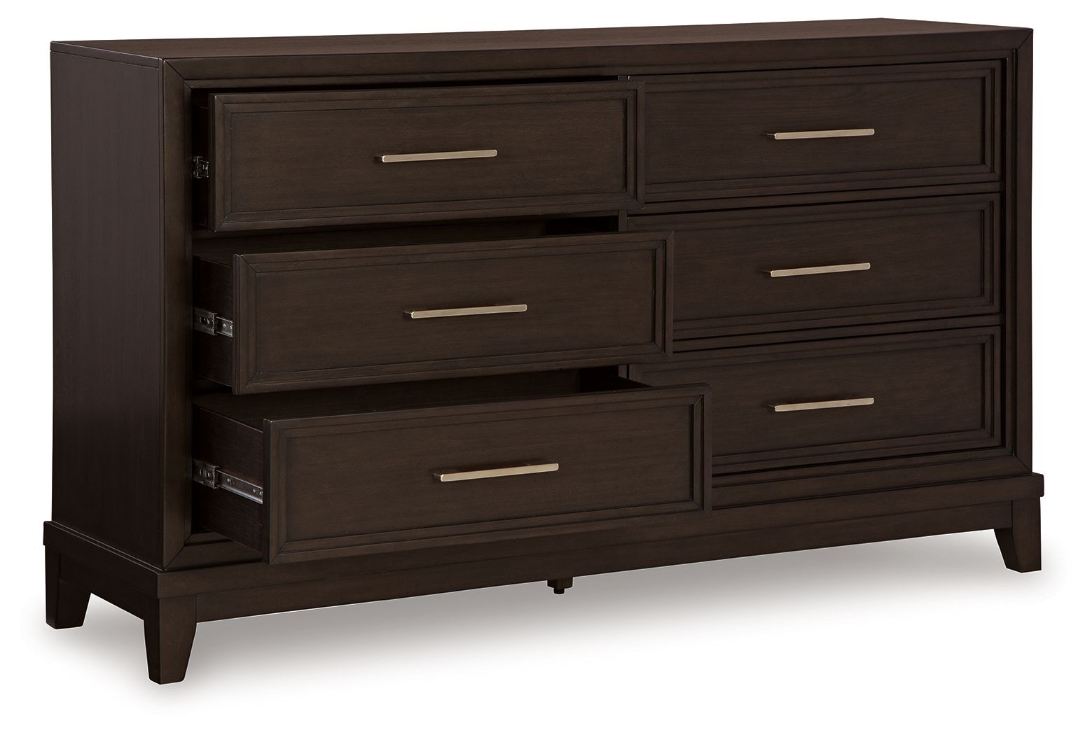 Ashley Neymorton 5 Piece California King Upholstered Panel Bed Set B618 ...
