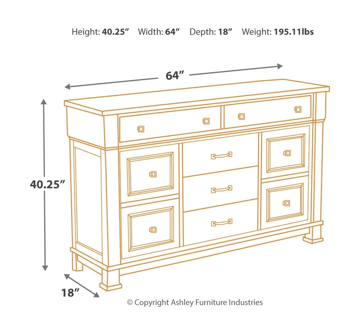 Ashley Jennily 6 Piece California King Panel Bed Set B642-31-36-46-58 ...