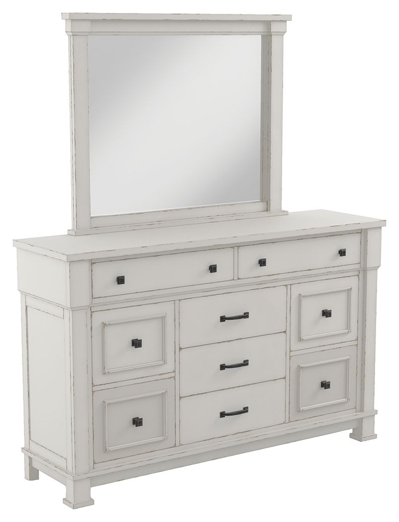Ashley Jennily Dresser and Mirror B642 31 36 Portland OR Key Home Furnishings