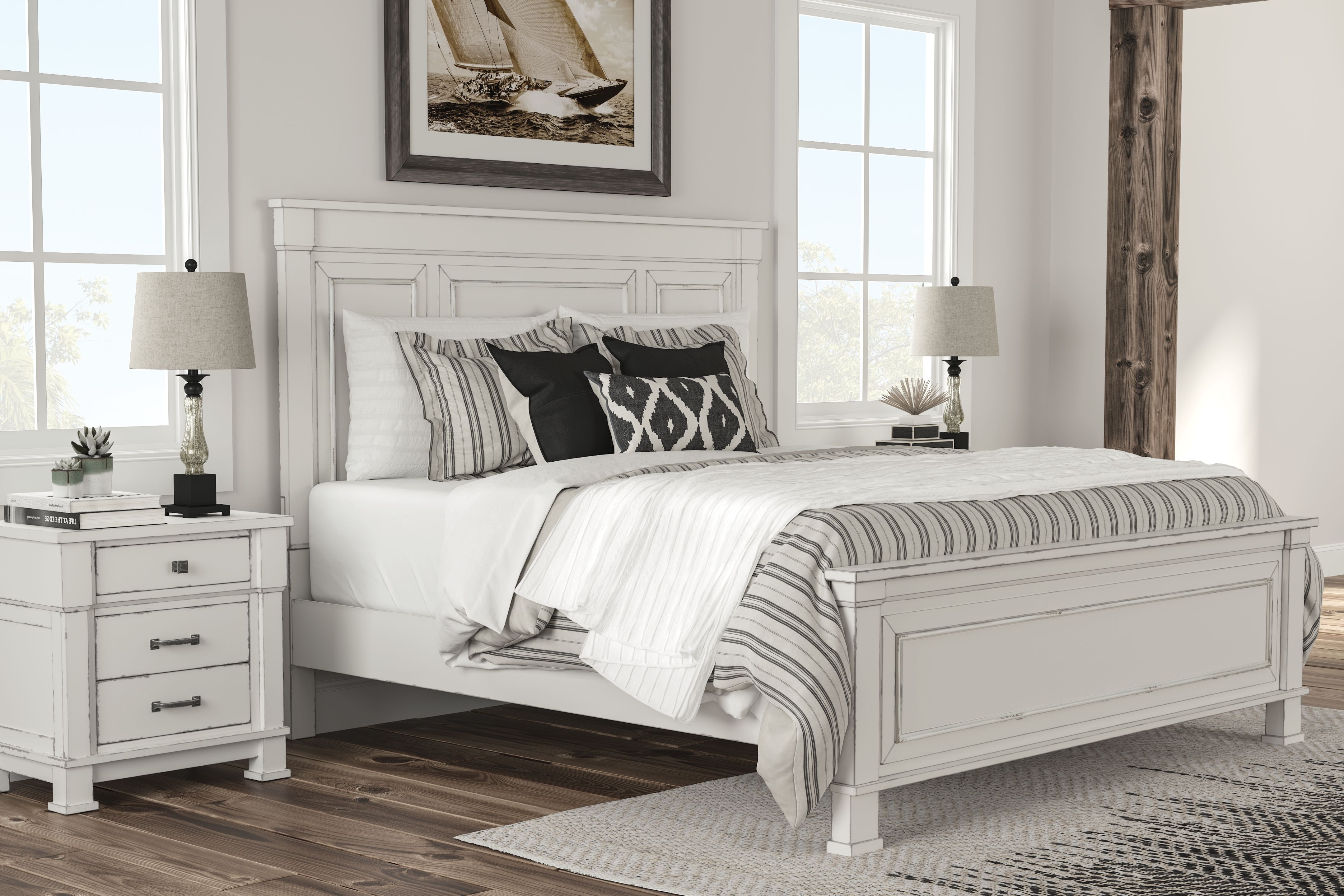 Ashley Jennily California King Panel Bed B642-58-56-94 - Portland, OR ...