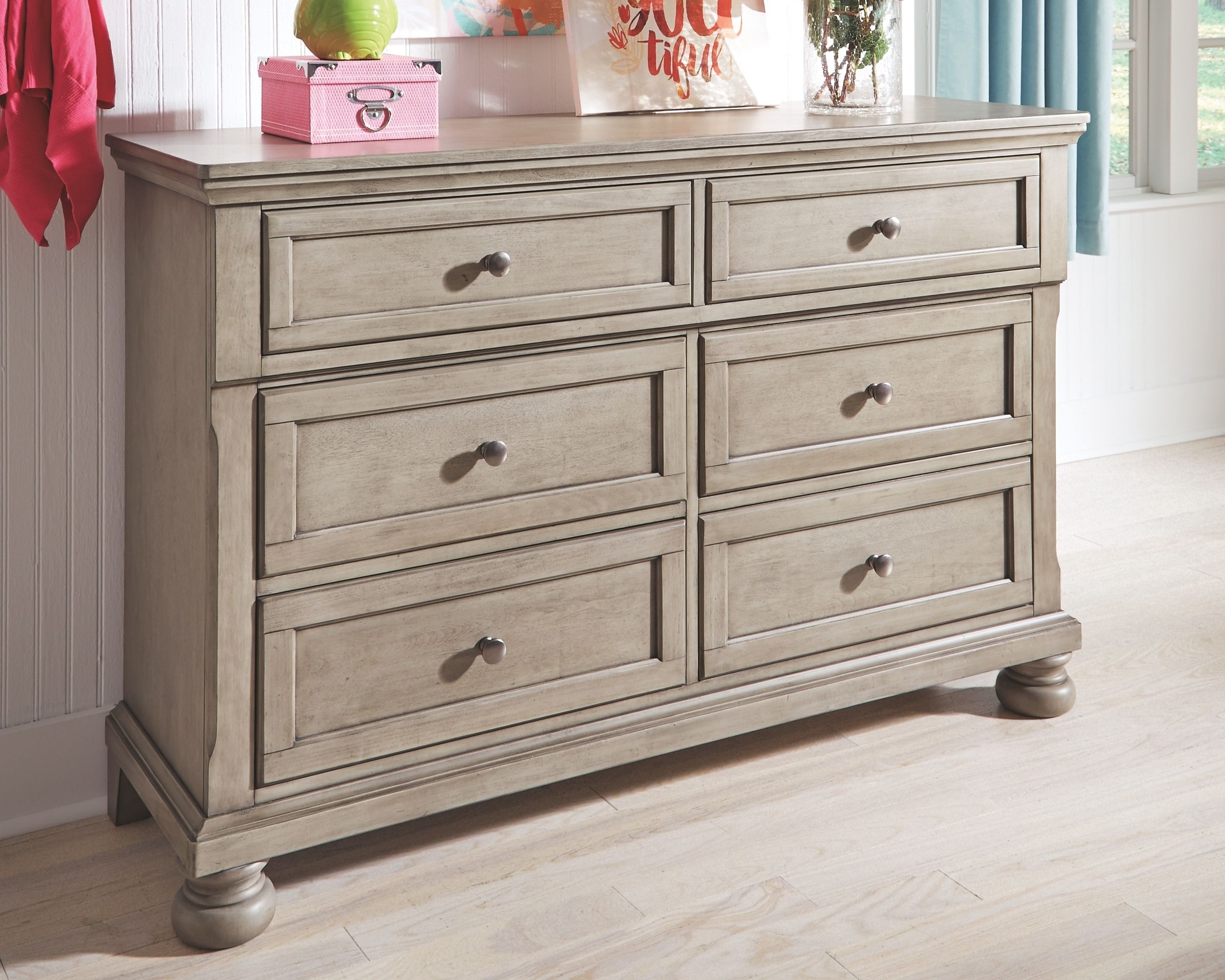 Ashley Lettner 7 Piece Twin Sleigh Bedroom Set B733-21-26-45-53-52S-183 ...