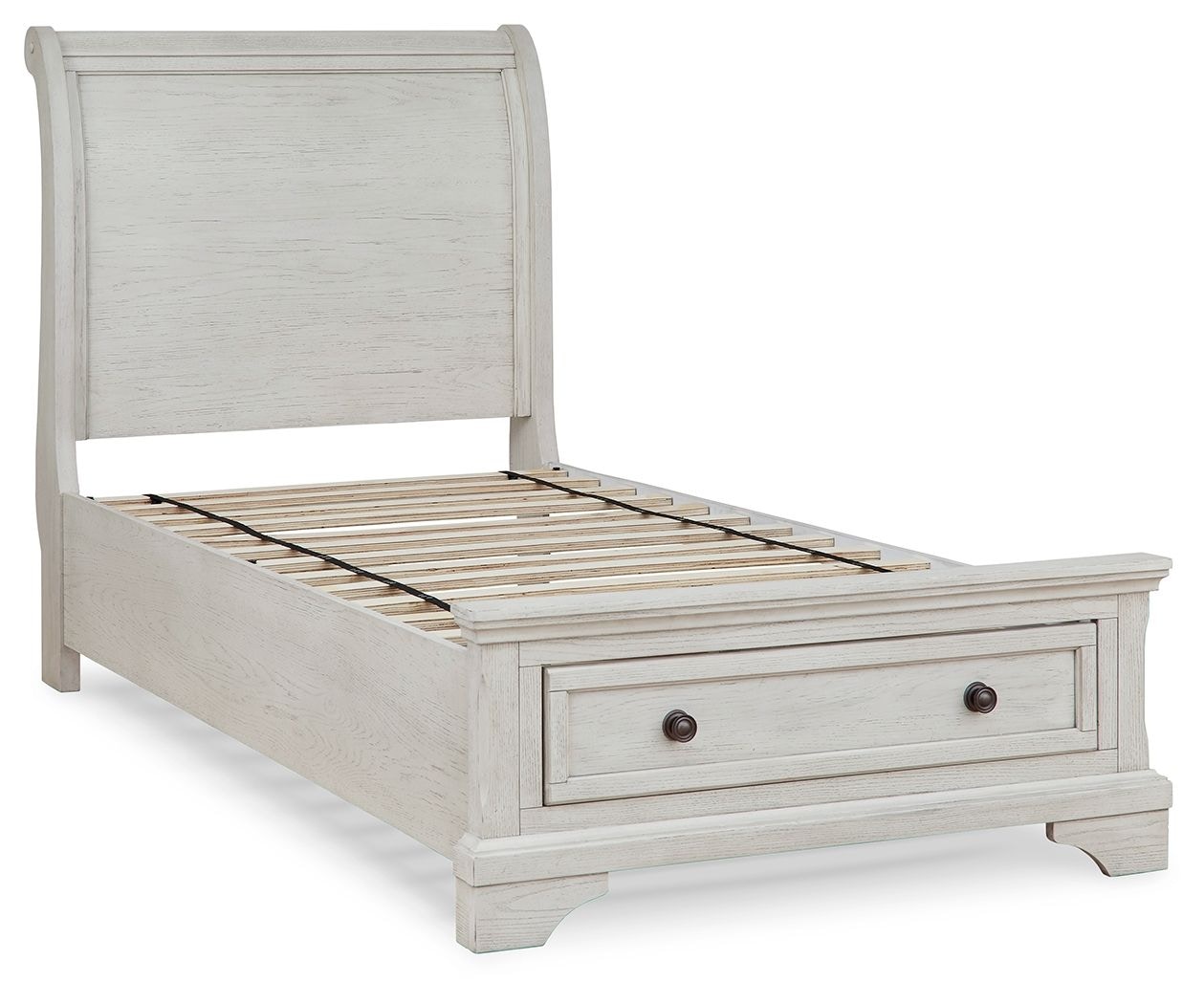 Ashley Robbinsdale Twin Sleigh Storage Bed B742-53-52S-183 - Portland ...