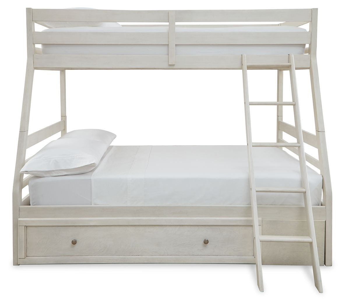 Ashley Robbinsdale Twin Over Full Bunk Bed With Storage B742-58P-58R-50 ...
