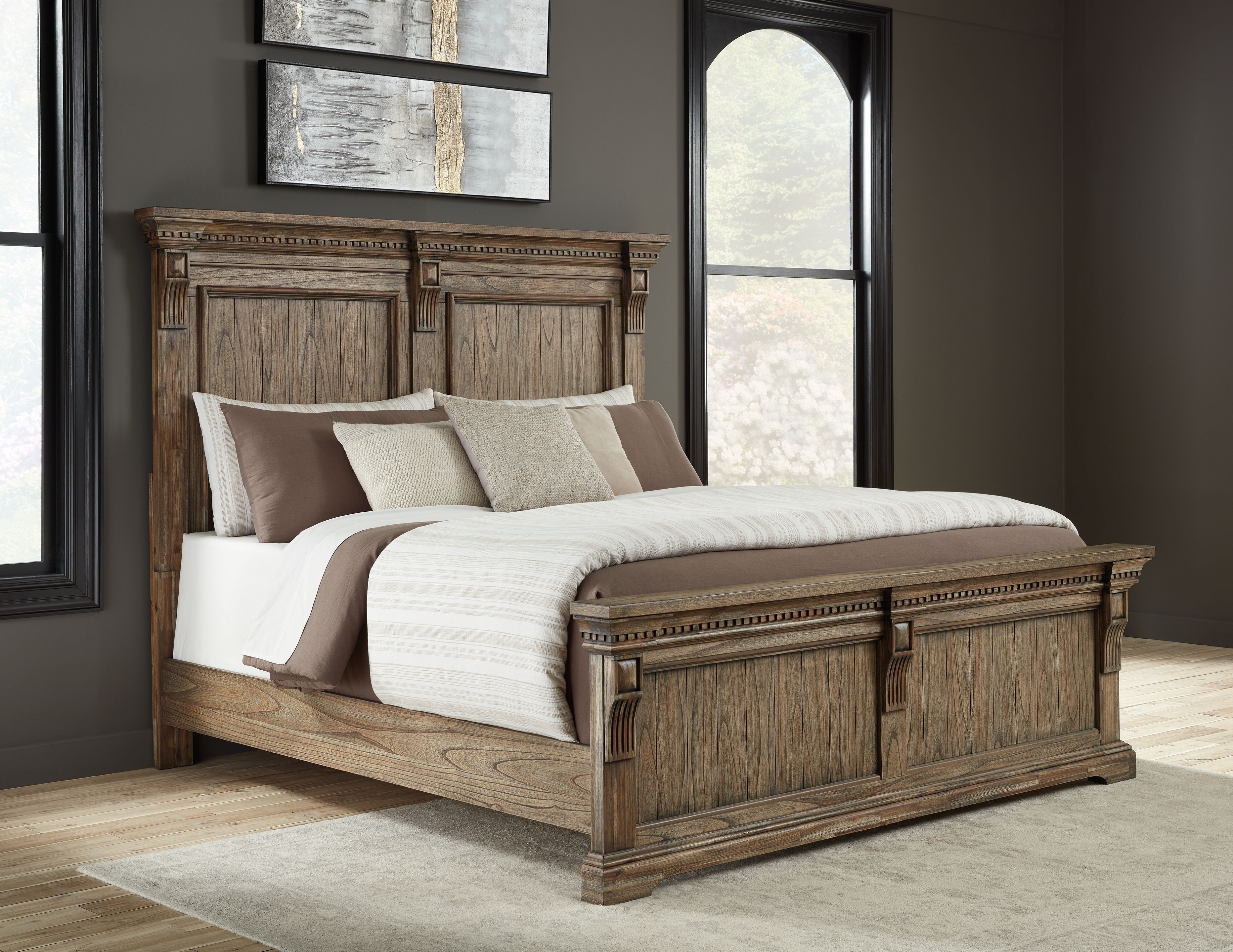 Ashley Markenburg King Panel Bed B770 58 56 97 Portland OR Key Home Furnishings