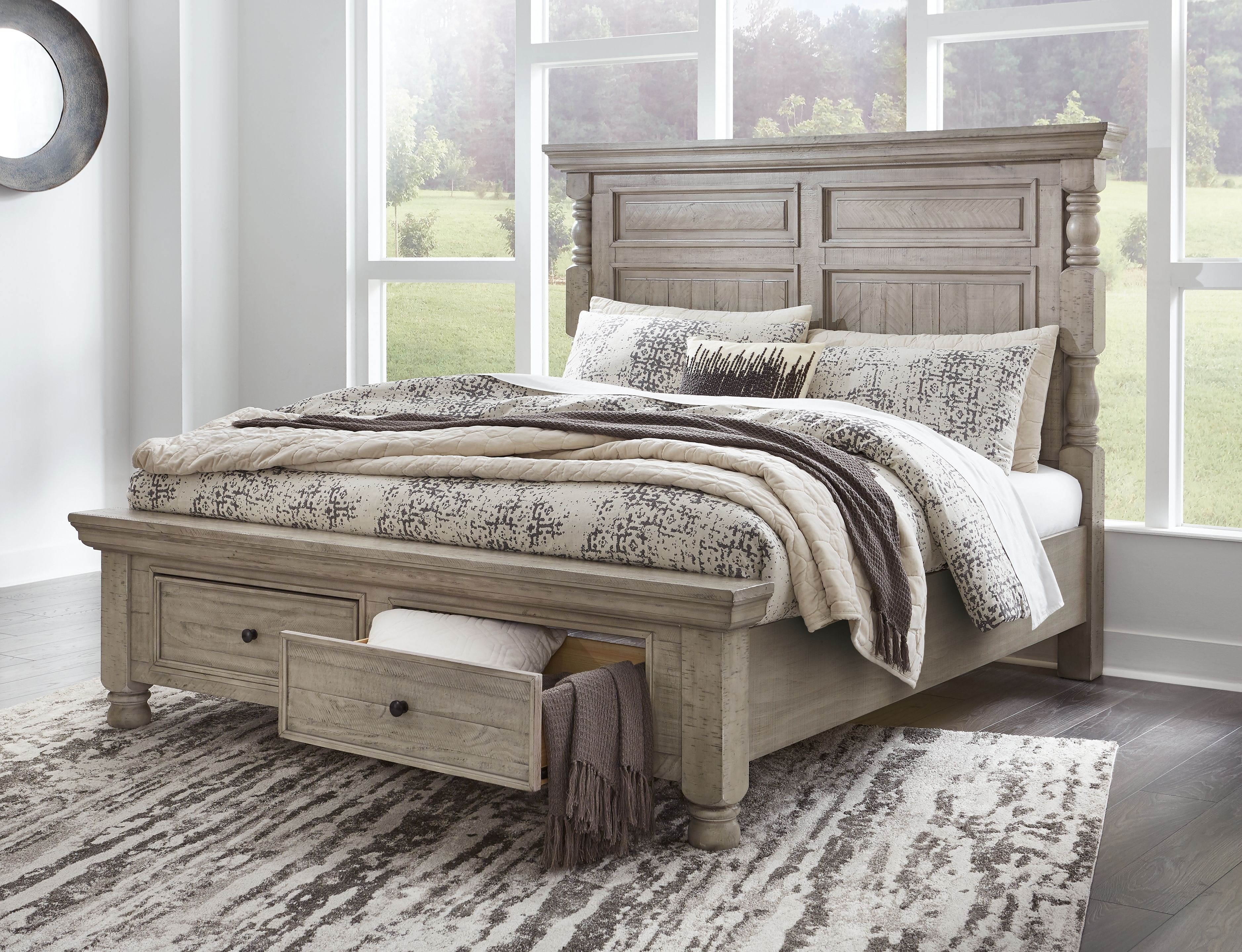 Ashley Harrastone Queen Panel Storage Bed B816-71-50S-98 - Portland, OR ...