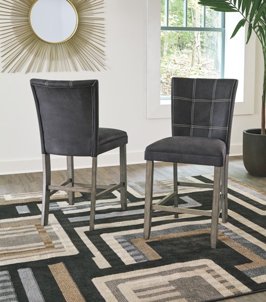 Ashley Dontally 5 Piece Square Dining Room Counter Table Set D294-13 ...