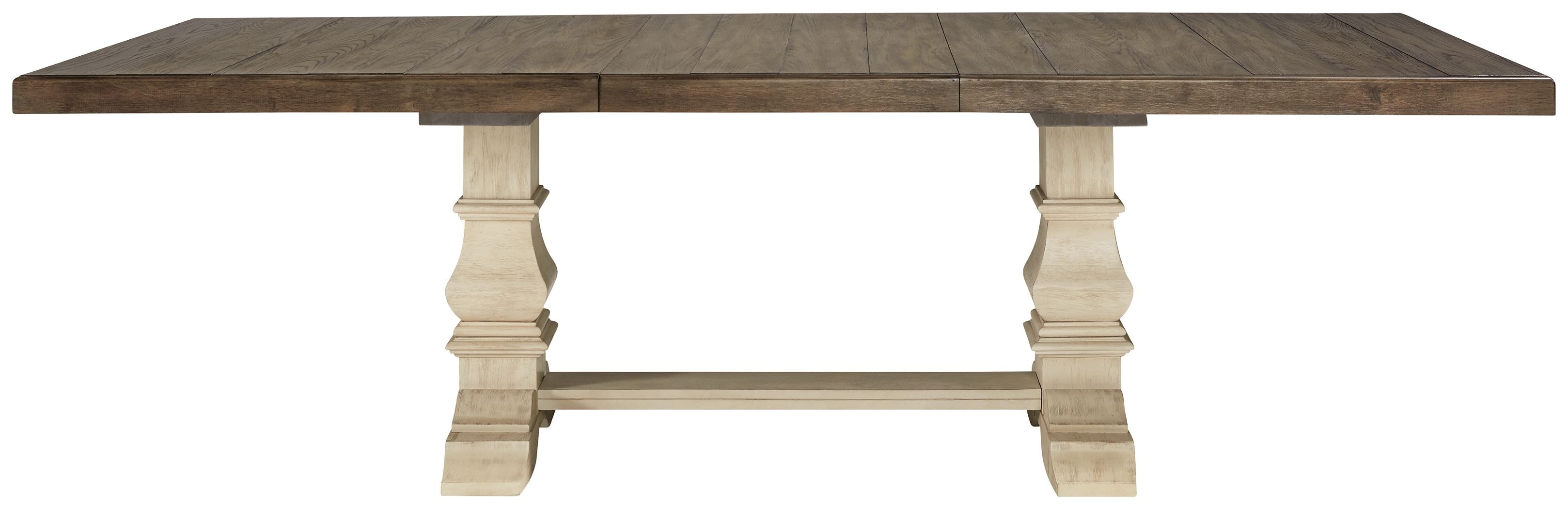Ashley Bolanburg Extension Dining Table D647-55T-55B - Portland, OR ...