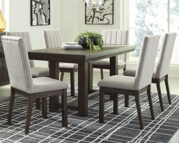 Ashley Dellbeck Rectangular Dining Room Extension Table D748-45 ...