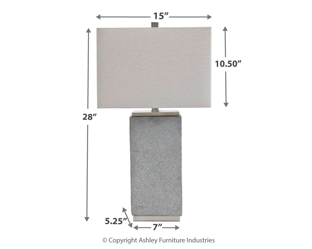 Ashley Amergin Poly Table Lamp (Set of 2) L243174 - Portland, OR | Key ...