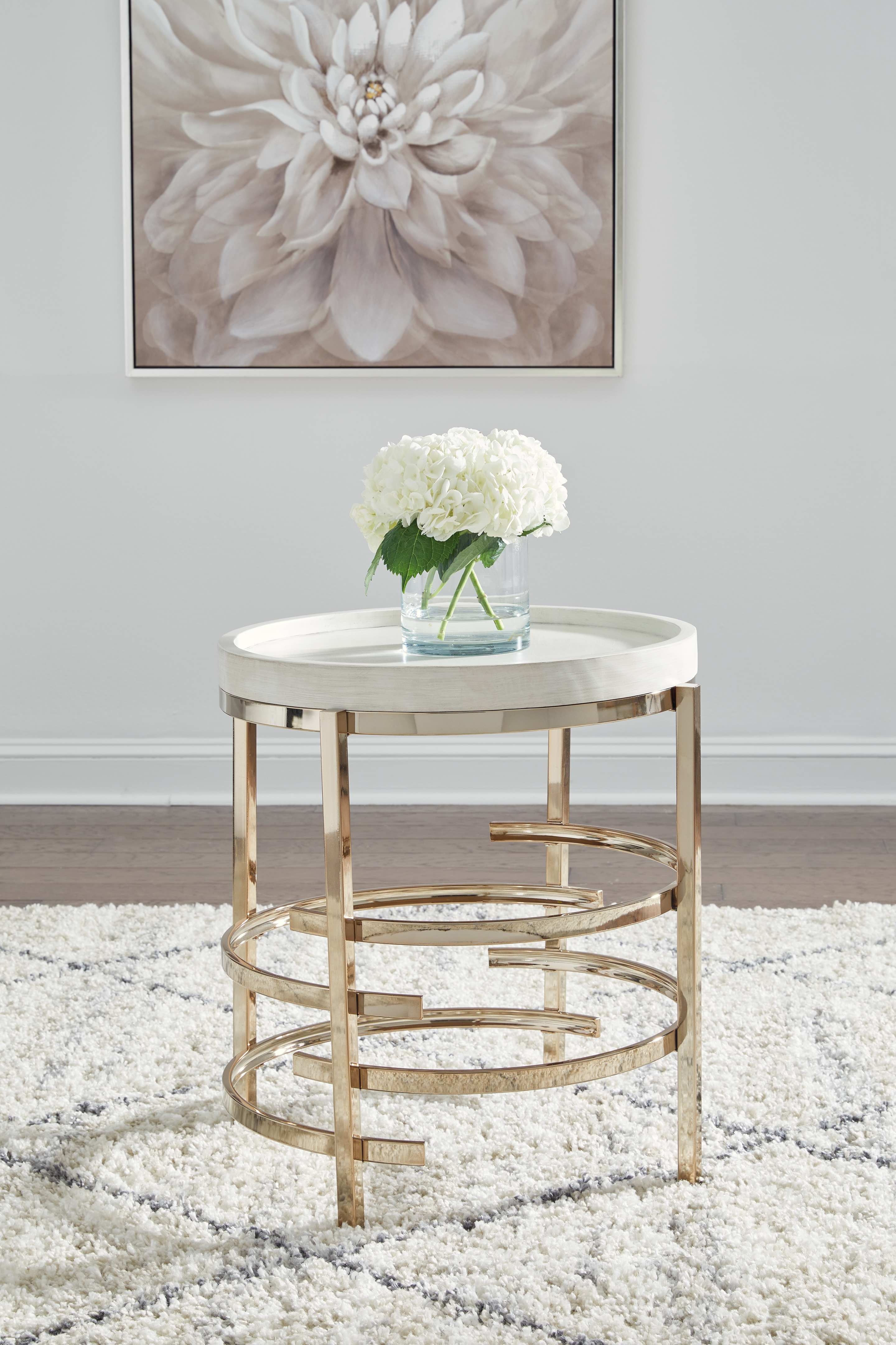 Ashley Montiflyn Round End Table T171-6 - Portland, OR | Key Home ...