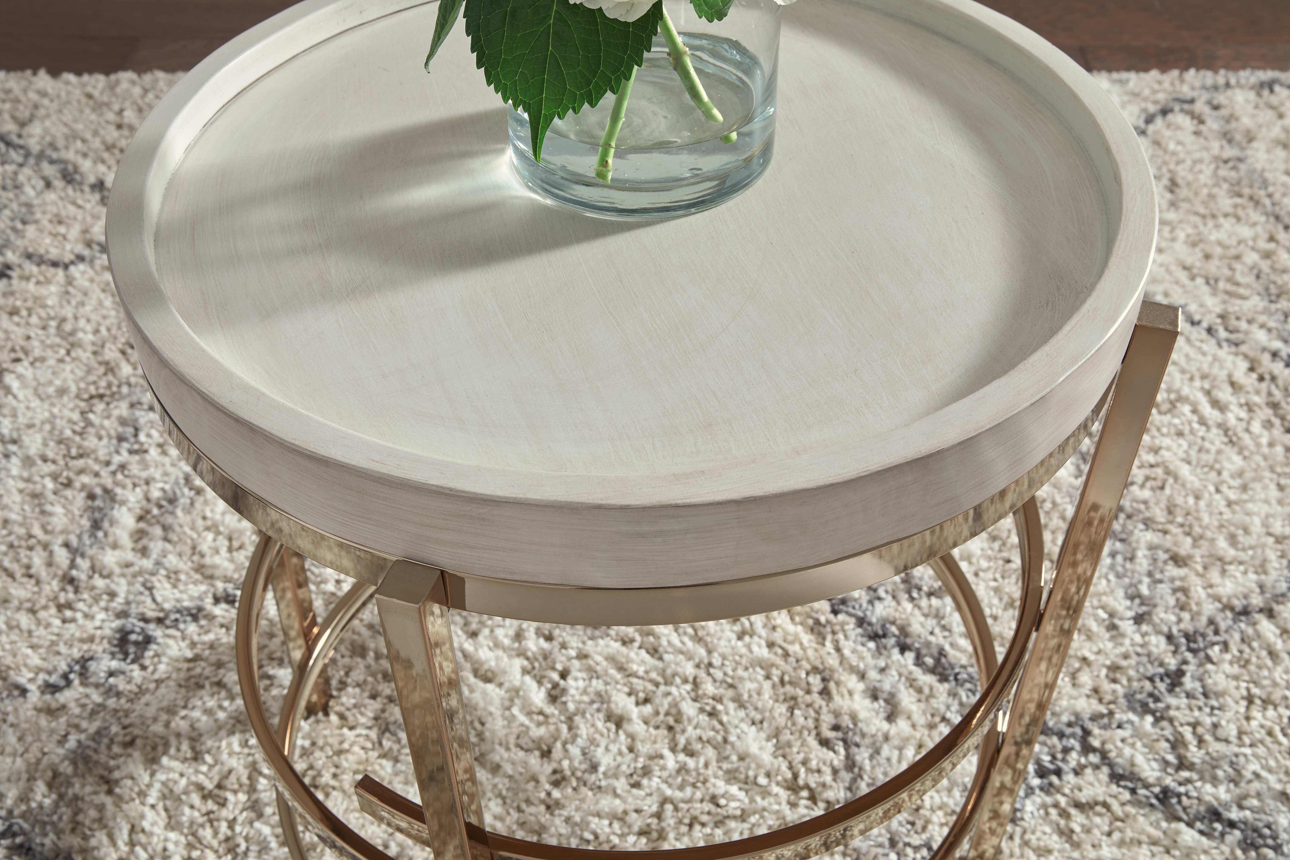 Ashley Montiflyn Round End Table T171-6 - Portland, OR | Key Home ...