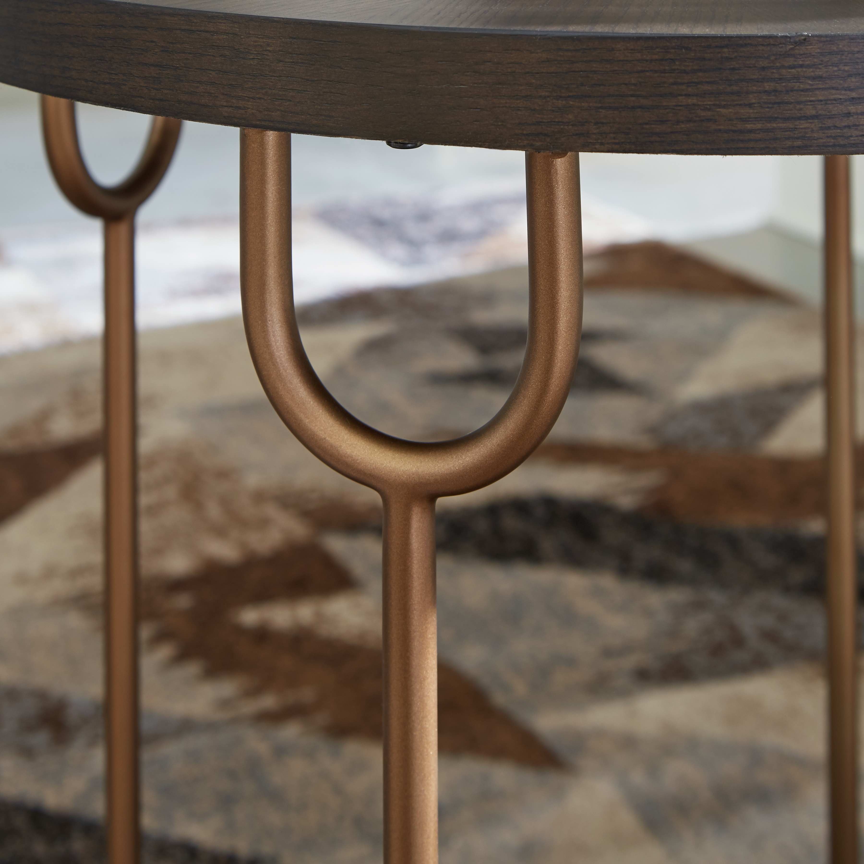 Ashley Brazburn Round End Table T185-6 - Portland, OR | Key Home ...