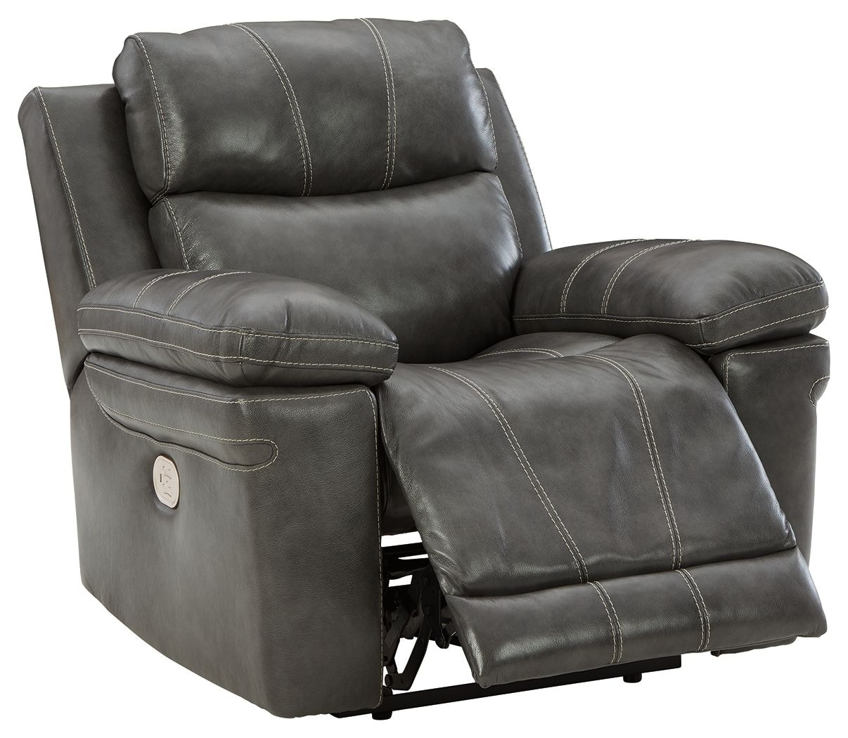 Ashley Edmar Power Recliner with Adjustable Headrest U6480613 ...
