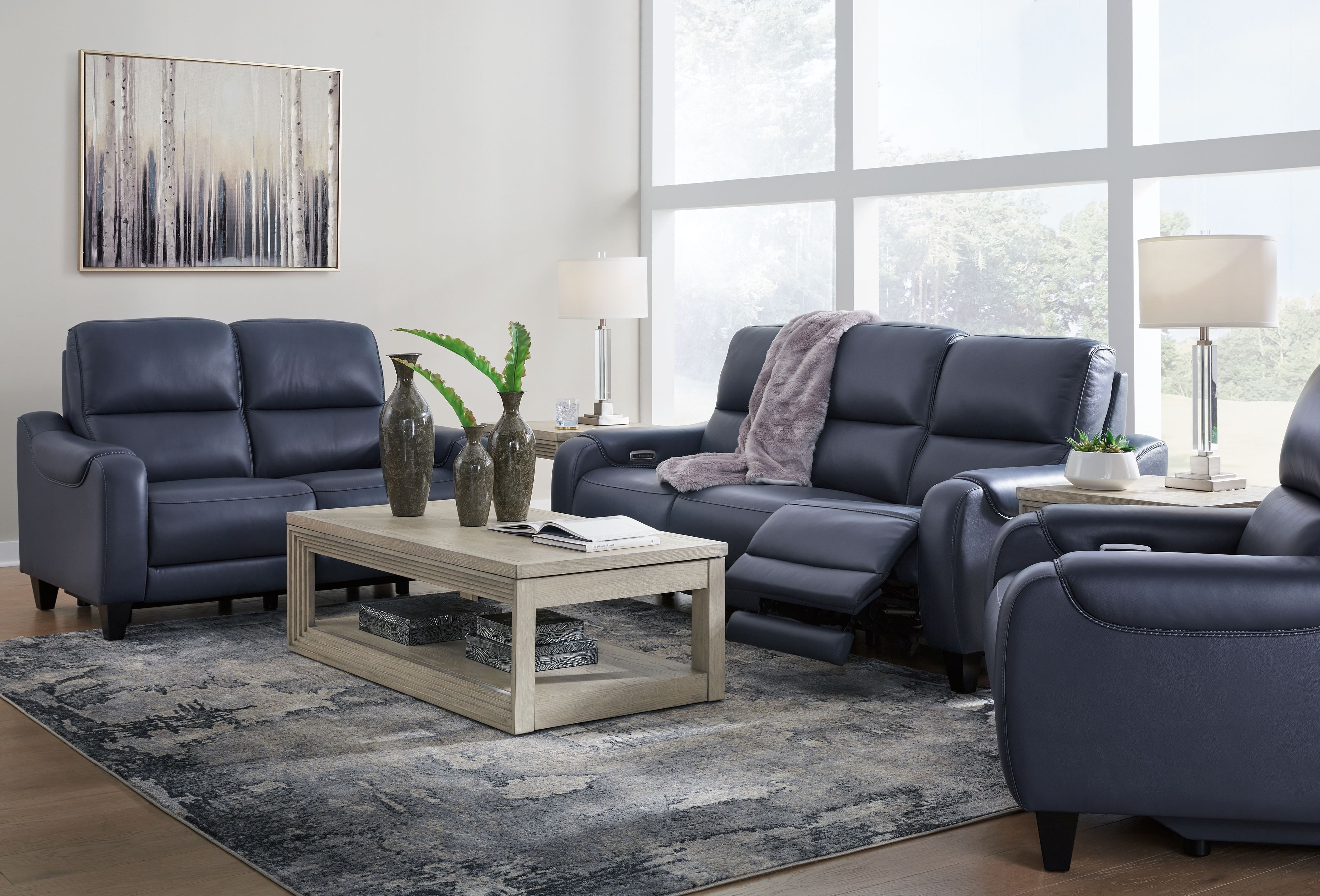 Recliner three piece suites store