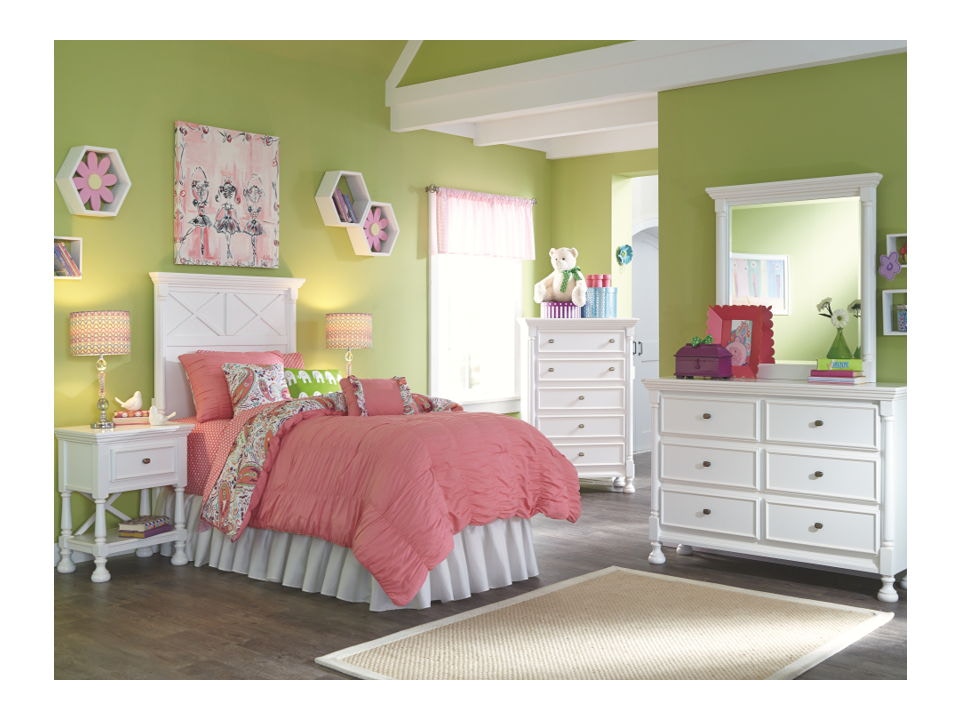 Ashley Kaslyn 6 Piece Twin Panel Headboard Set B502-21-26-45-53-91-2 ...