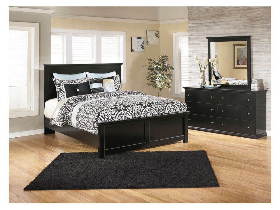 Ashley Maribel 6 Piece Queen Panel Bedroom Set B138-31-36-46-57-54-96 ...