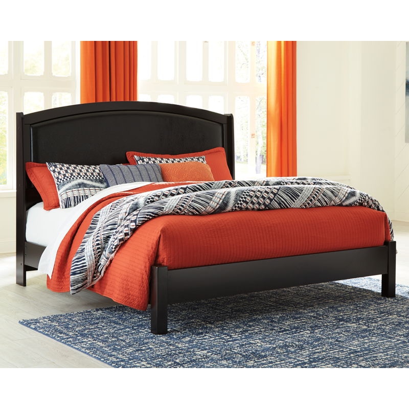 Ashley Minota King UPH Sleigh Bed B385-78-56 - Portland, OR | Key Home ...
