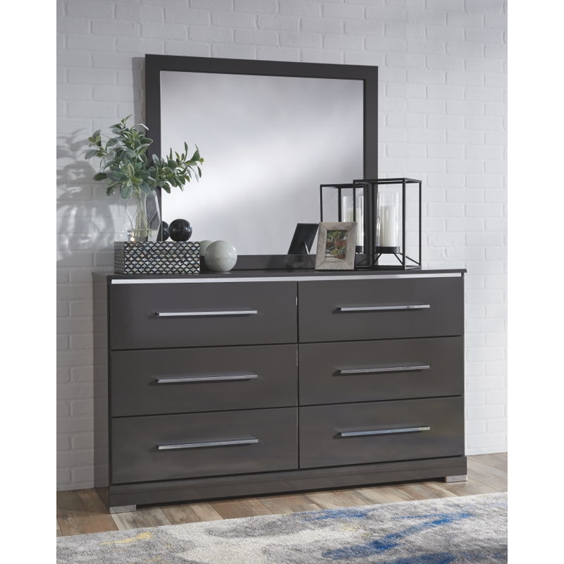 Ashley Steelson Dresser and Mirror B408-31-36 - Portland, OR | Key Home ...