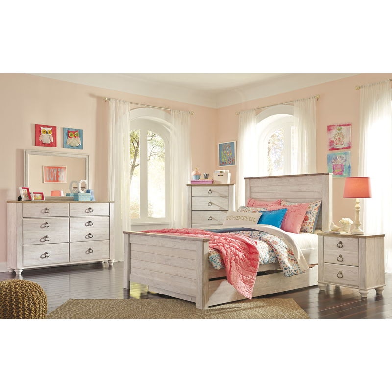 Ashley Willowton 5 Piece Full Bed Set B267-21-36-87-84-86 - Portland ...