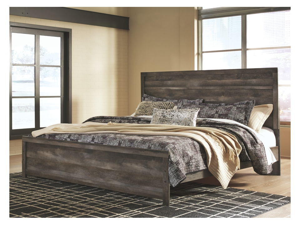 Ashley Wynnlow King Panel Bed B440-72-97 - Portland, OR | Key Home ...