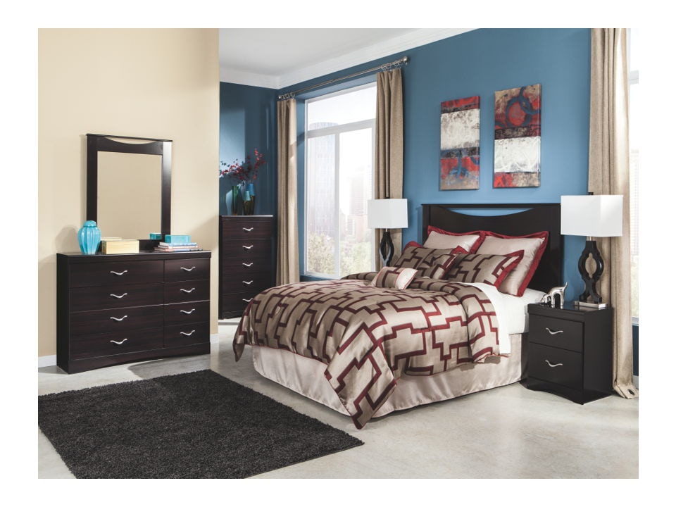 Ashley Zanbury 4 Piece Queen Bed Set - Portland, OR | Key Home Furnishings