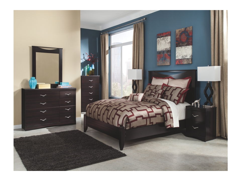 Ashley Zanbury 5 Piece Queen Bed Set - Portland, OR | Key Home Furnishings