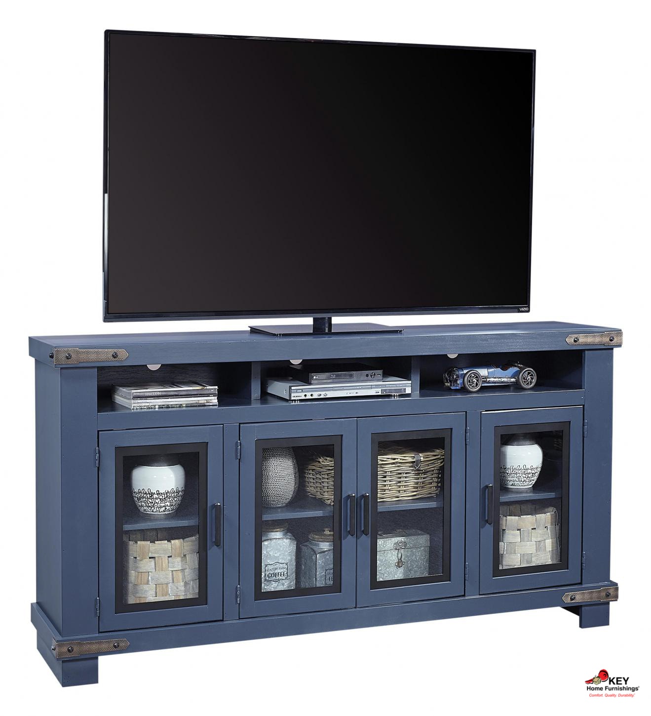 aspenhome Sawyer 78'' Highboy Console MO1252-MBL - Portland, OR | Key ...