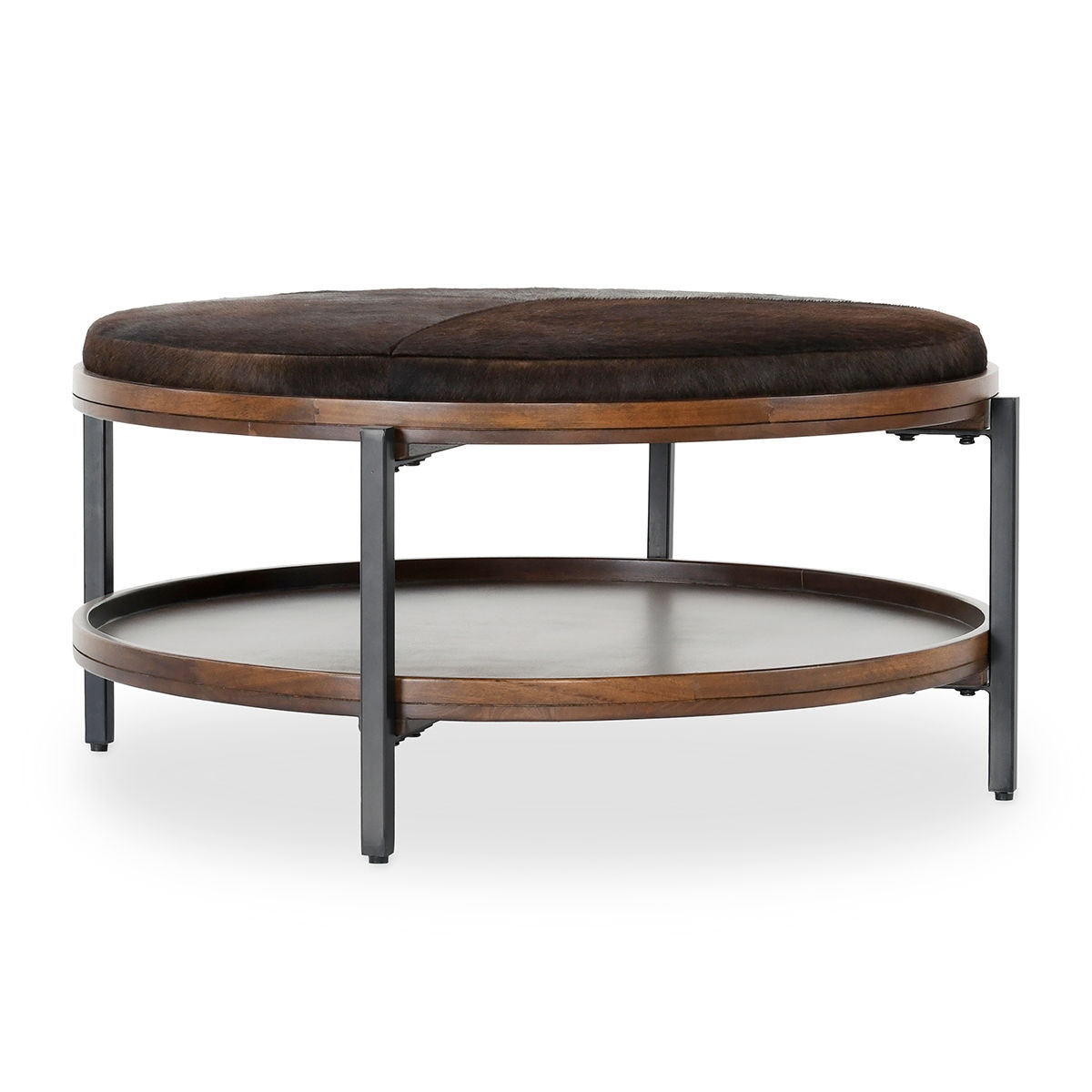 Hunt Barista Brown Round Coffee Table
