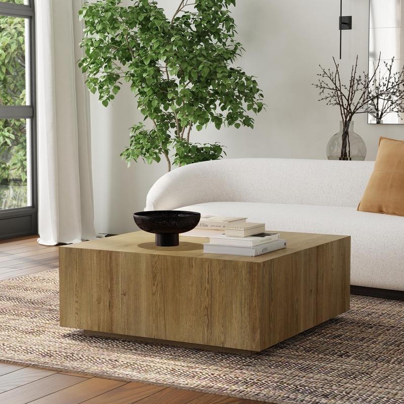 Classic Home Square Coffee Table With Casters 51031404 - Portland, OR ...