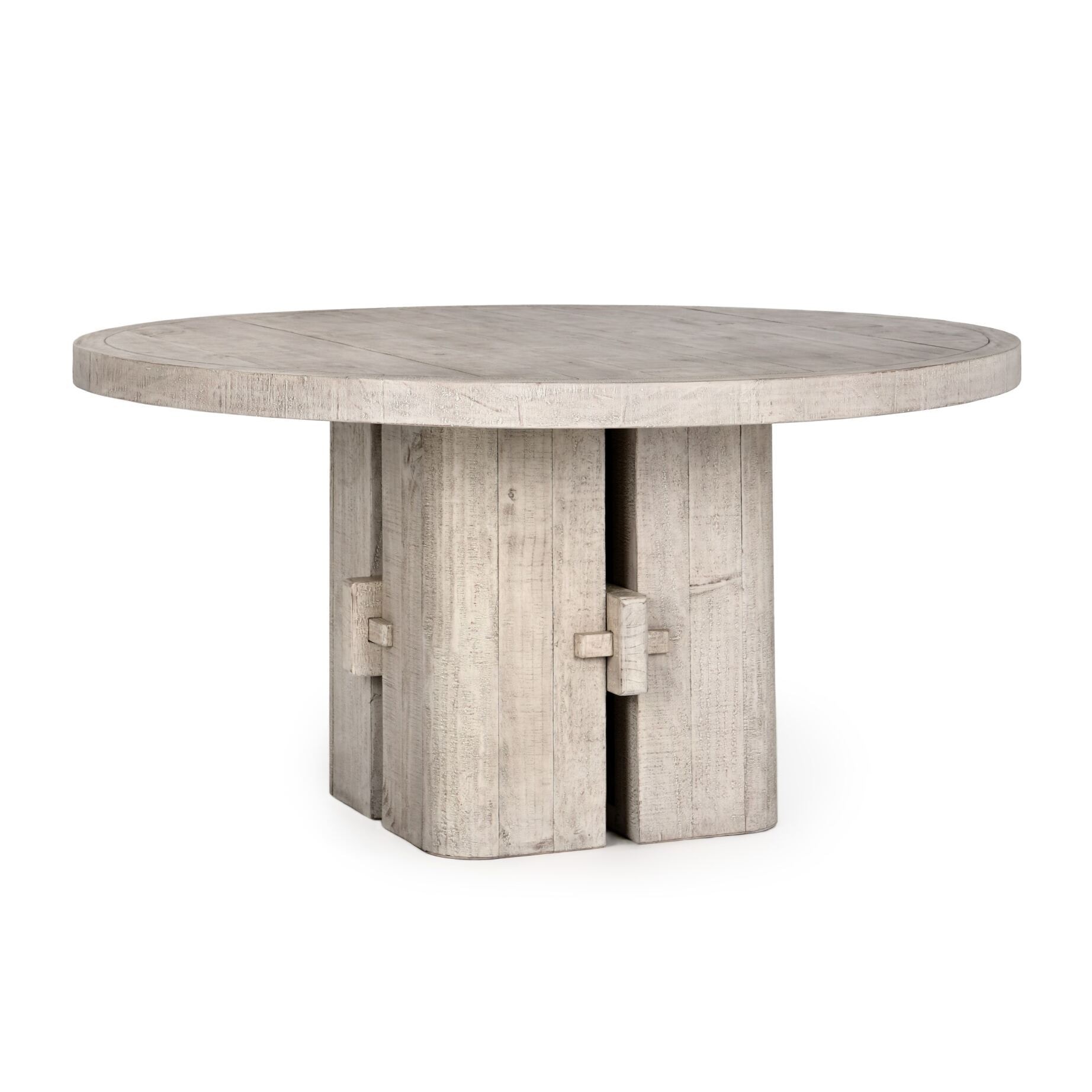 Classic Home Reclaimed Pine Round Dining Table 51031611 - Portland, OR ...