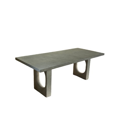 Classic Home Outdoor Concrete Dining Table 51031636 - Portland, OR ...