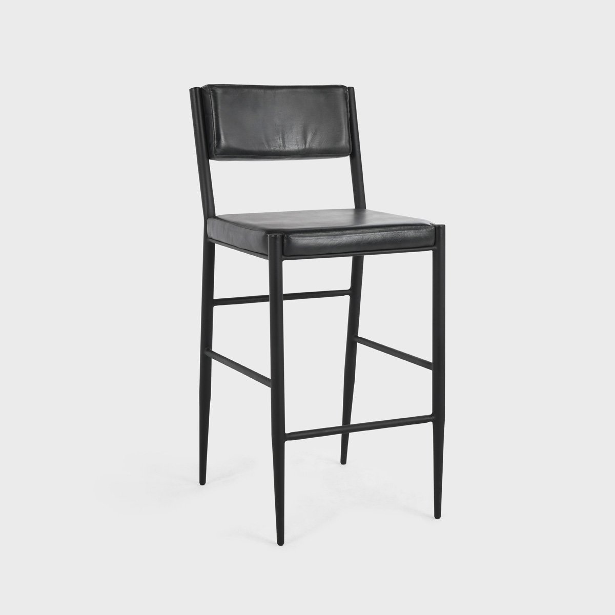 Classic Home Matteo Bar Stool Black 53001914 - Portland, OR | Key Home ...