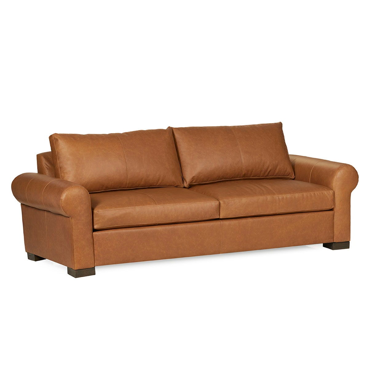 Classic Home Rivera Small Sofa With Roll Arm Oste River Leather ...