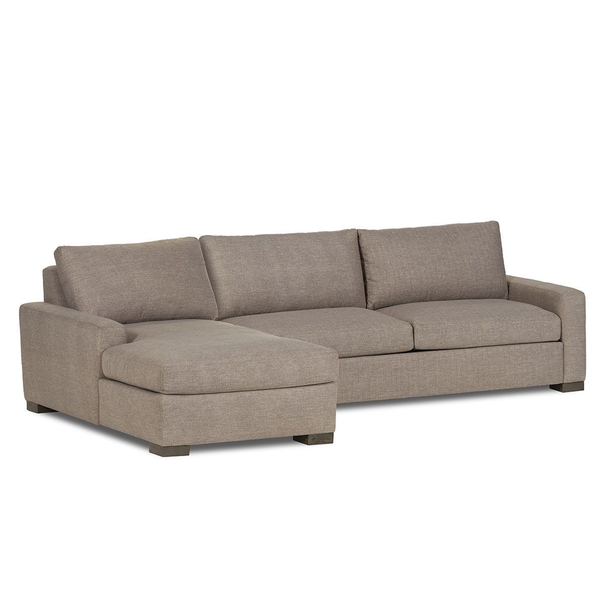 Classic Home Rivera Sofa With LAF Chaise Track Arm Belucci Fabric 6RIV514TFBEFOS - Portland, OR