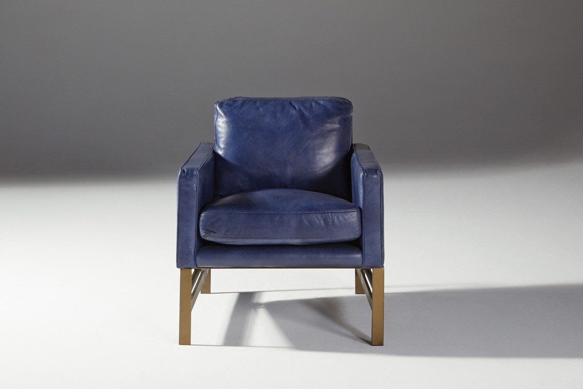 Classic Home Chazzie Club Chair Blue 53003980 - Portland, OR | Key Home ...