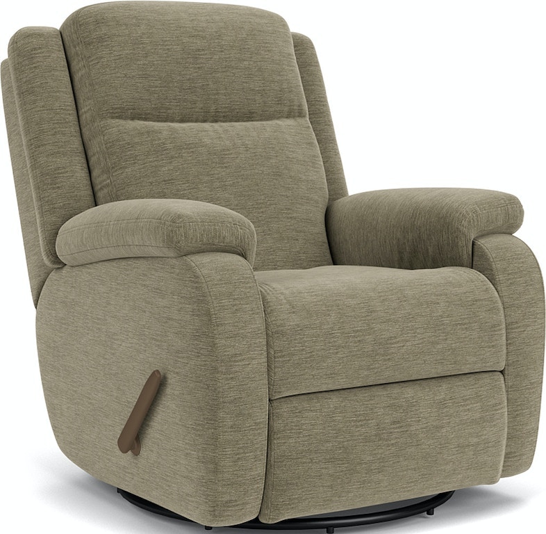 Flexsteel Magnus Magnus Swivel Gliding Recliner 2888-53-054-80 ...