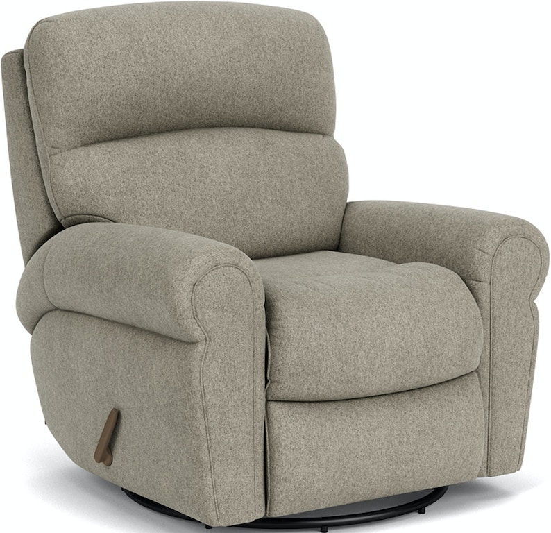 Flexsteel Langston Swivel Gliding Recliner 4504-53-085-80 - Portland ...