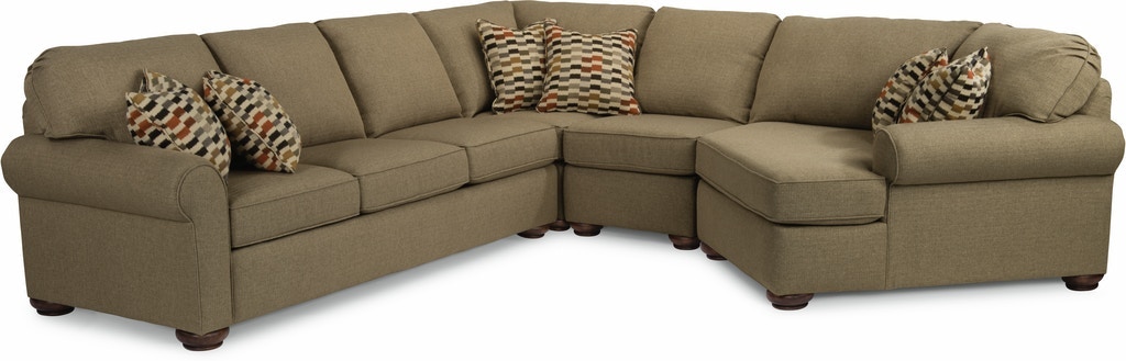 Flexsteel Preston Fabric Sectional 5538-SECT - Portland, OR | Key Home Furnishings