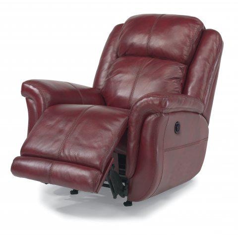 Flexsteel Brookings Leather Power Recliner 1251-500P - Portland, OR ...