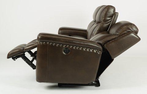 Flexsteel Grover Leather Power Reclining Sofa 1339-62P - Portland, OR ...
