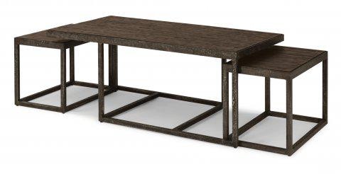 Flexsteel Canyon Rectangular Nesting Coffee Tables W1460-031 - Portland ...