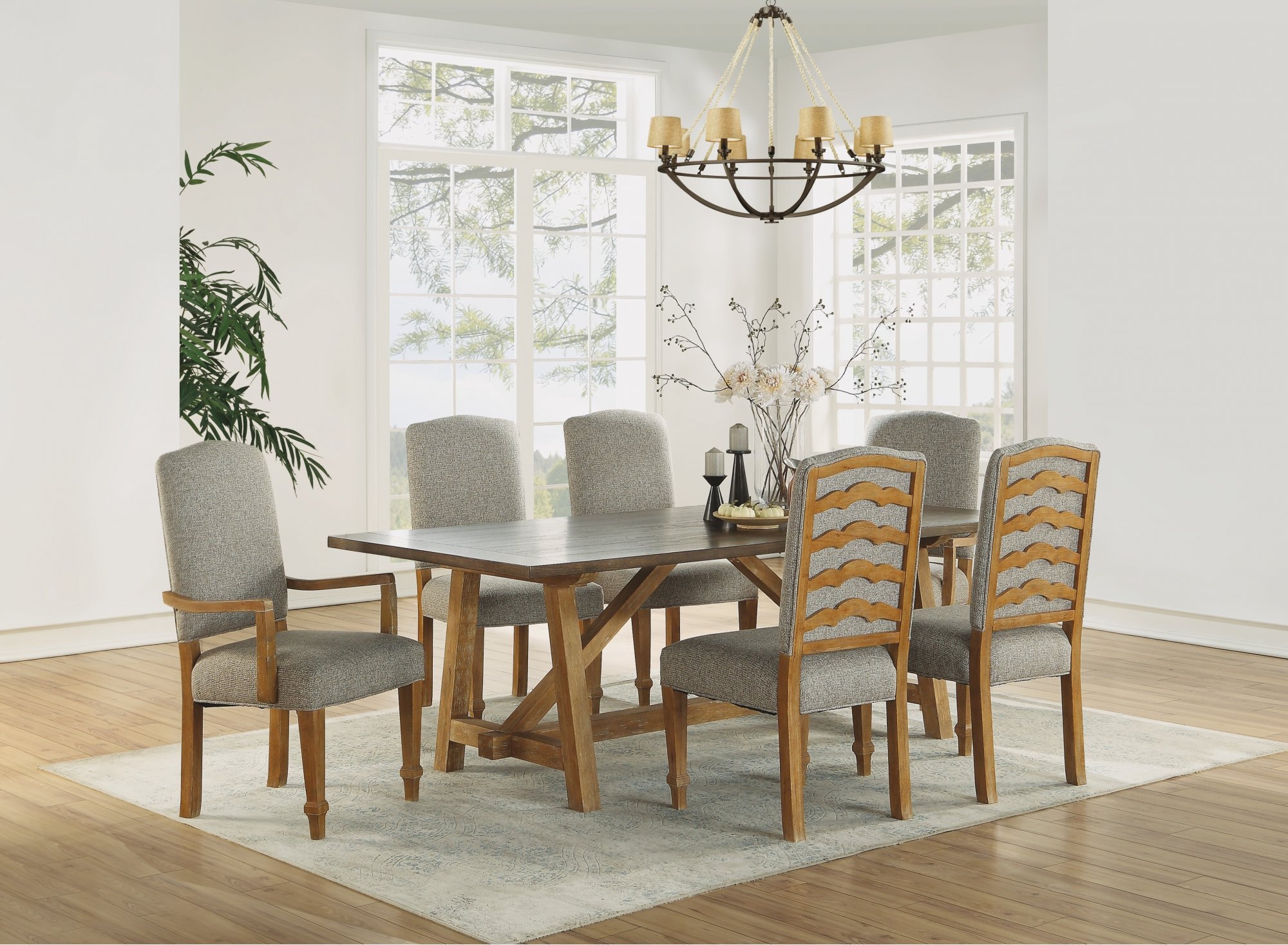 Flexsteel Tahoe Rectangular Dining Table W1071-831 - Portland, OR | Key ...