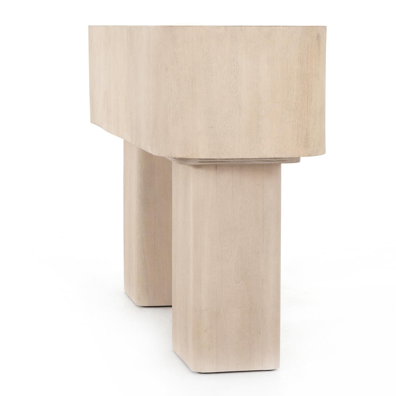 Four Hands Blanco Console Table Bleached Burl 224841-001 - Portland, OR ...