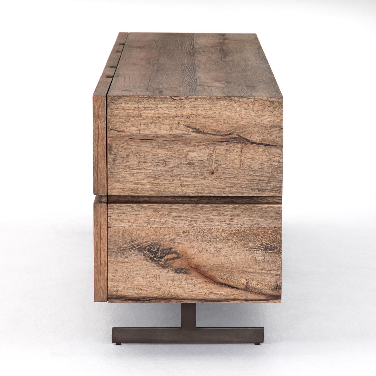 Four Hands Este Media Console Rustic Oak 109028-001 - Portland, OR ...