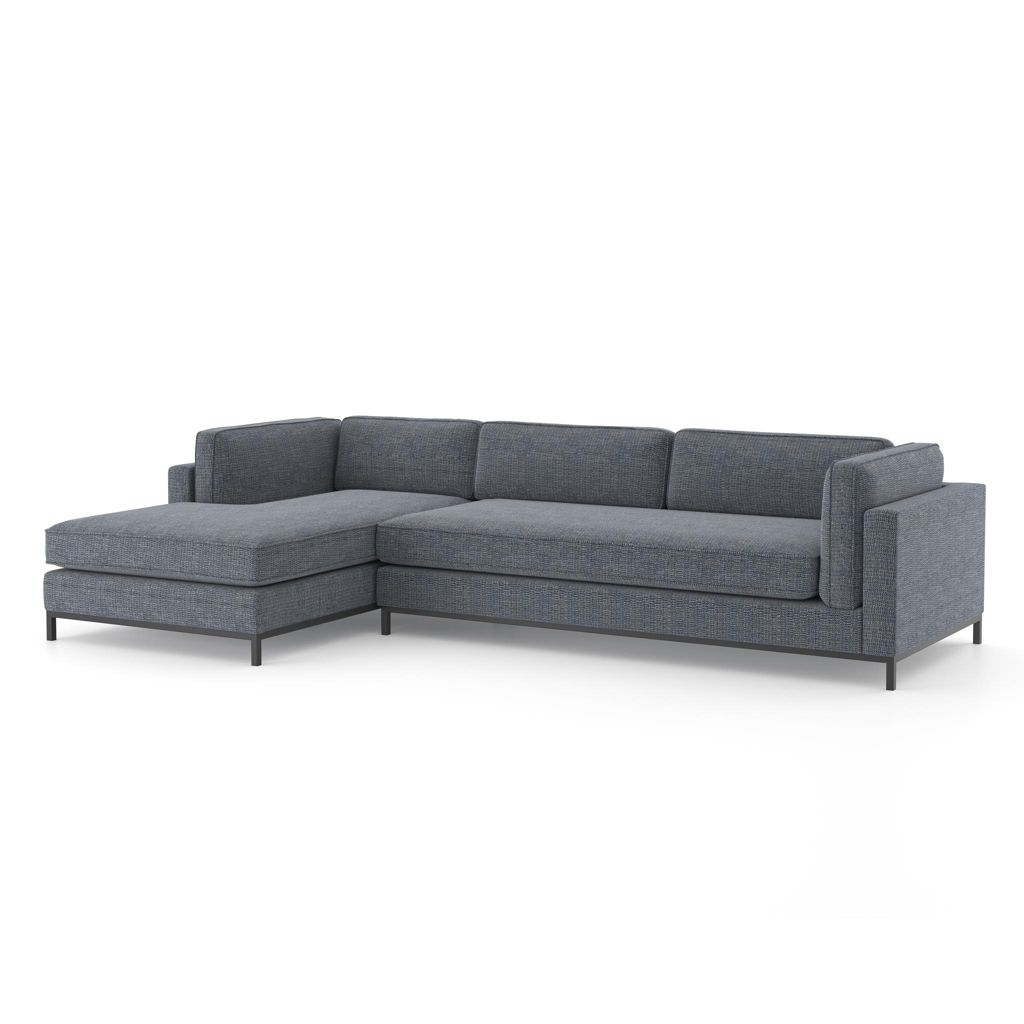 Four Hands Grammercy 2 Piece Chaise Sectional 102726 002 Portland OR Key Home Furnishings