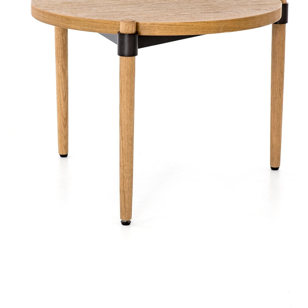 Four Hands Holmes Cocktail Table Smoked Drift Oak CIRD-442 - Portland ...