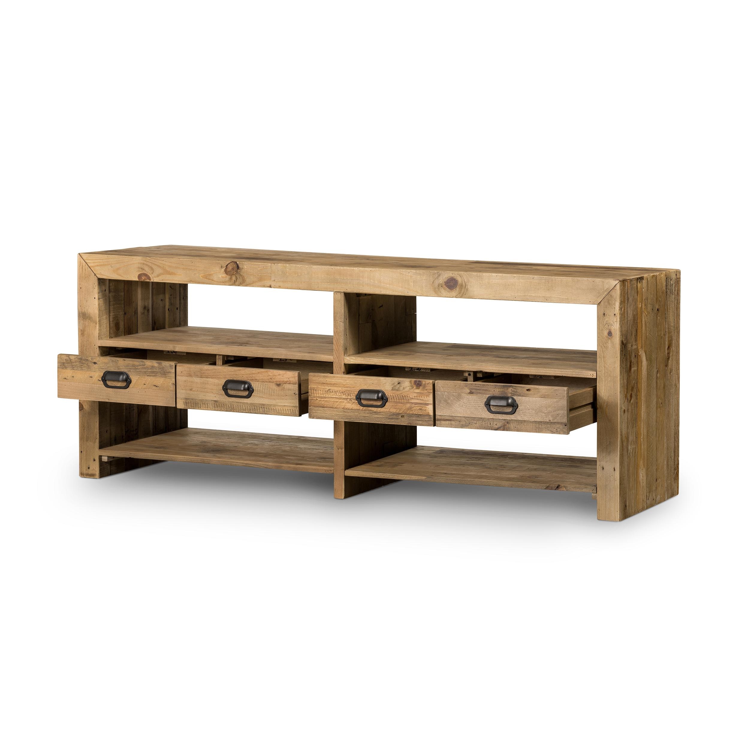 Four Hands Mariposa Media Console Sierra Rustic Natural 107938-005 ...