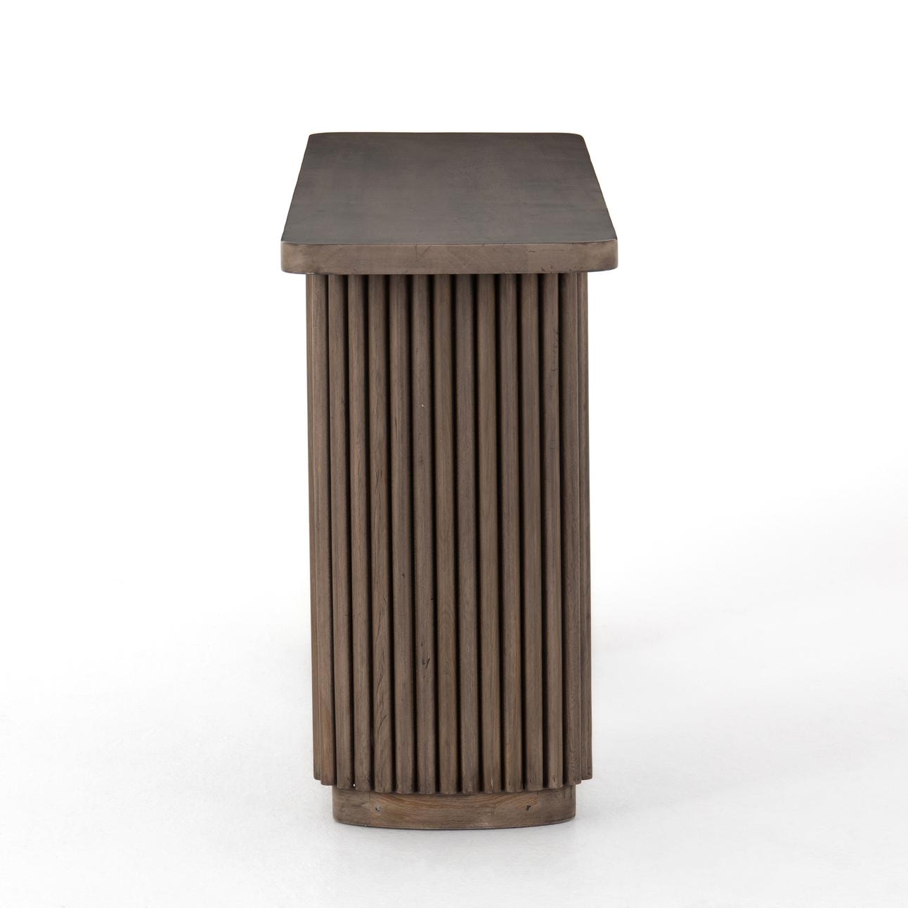 Four Hands Rutherford Console Table Ashen Brown 108655-001 - Portland ...