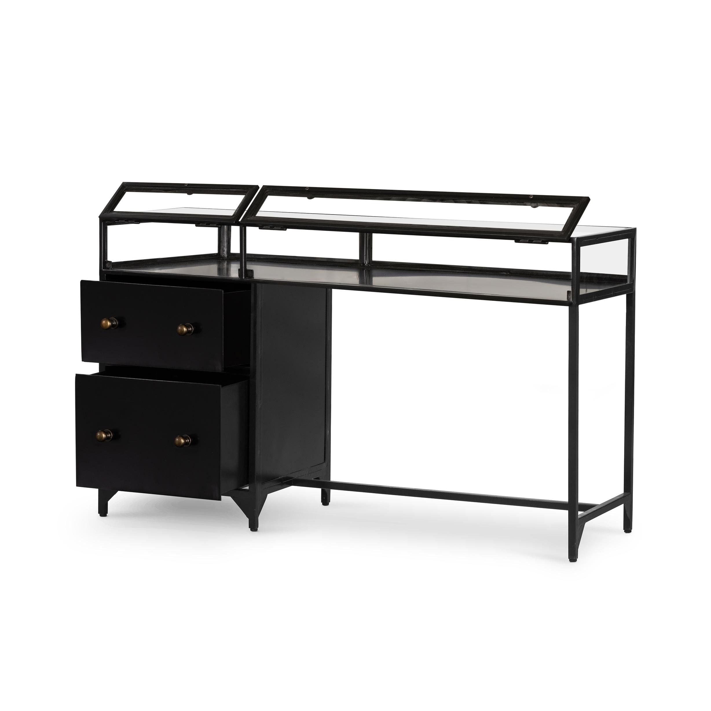 Four Hands Shadow Box Desk VBEL-270 - Portland, OR | Key Home Furnishings