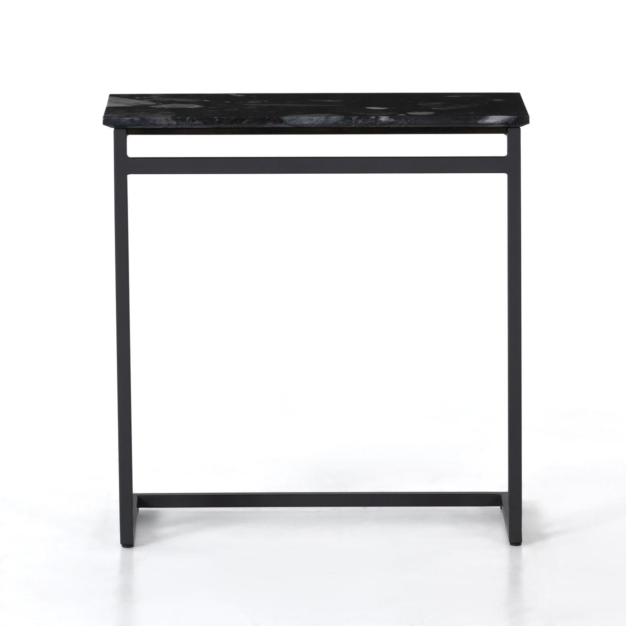 Four Hands Danilo End Table Multi Black Marble 225133-001 - Portland ...